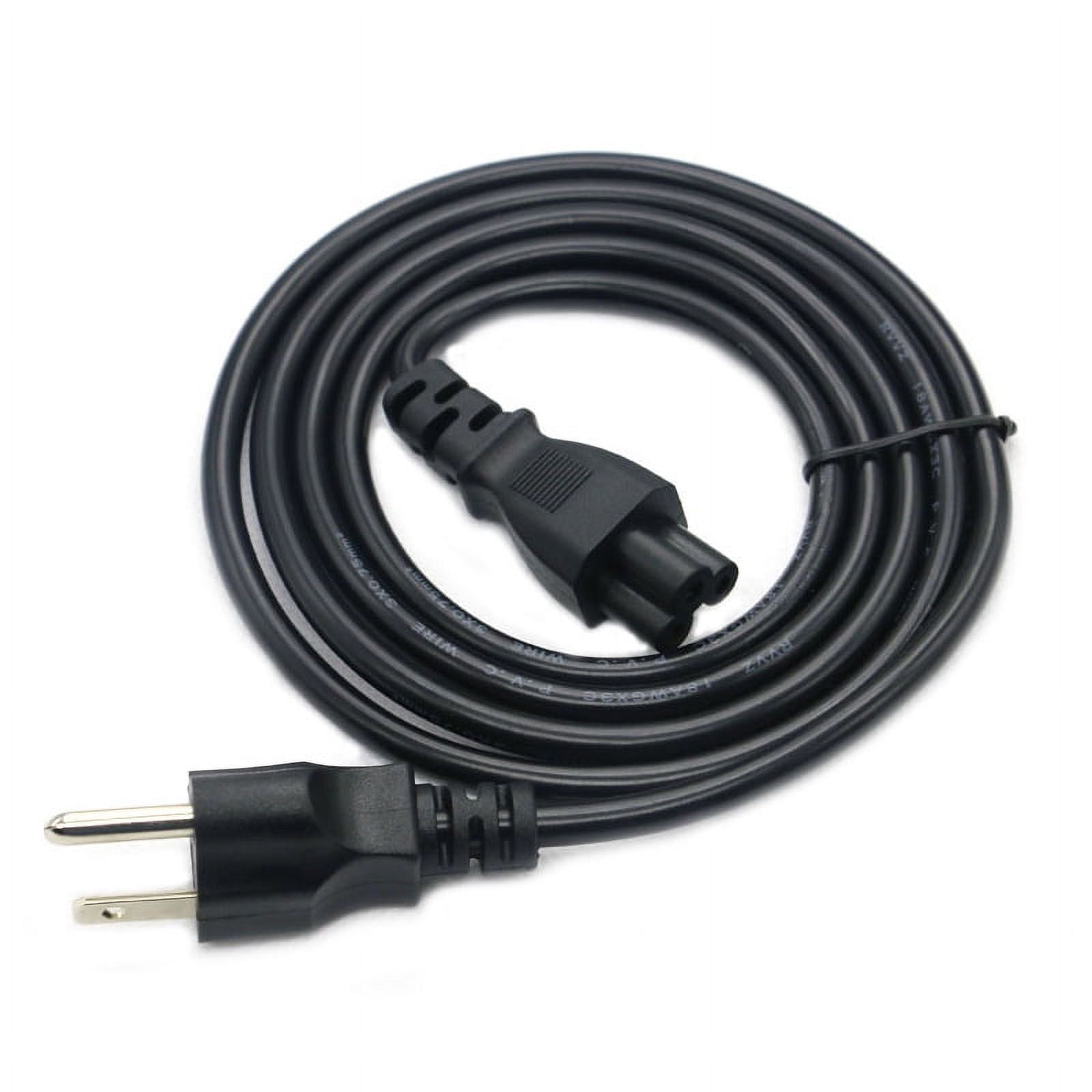 Ax Gear US 3-Prong AC Power Cord, 6Ft Mickey Mouse Adapter Cable for ...