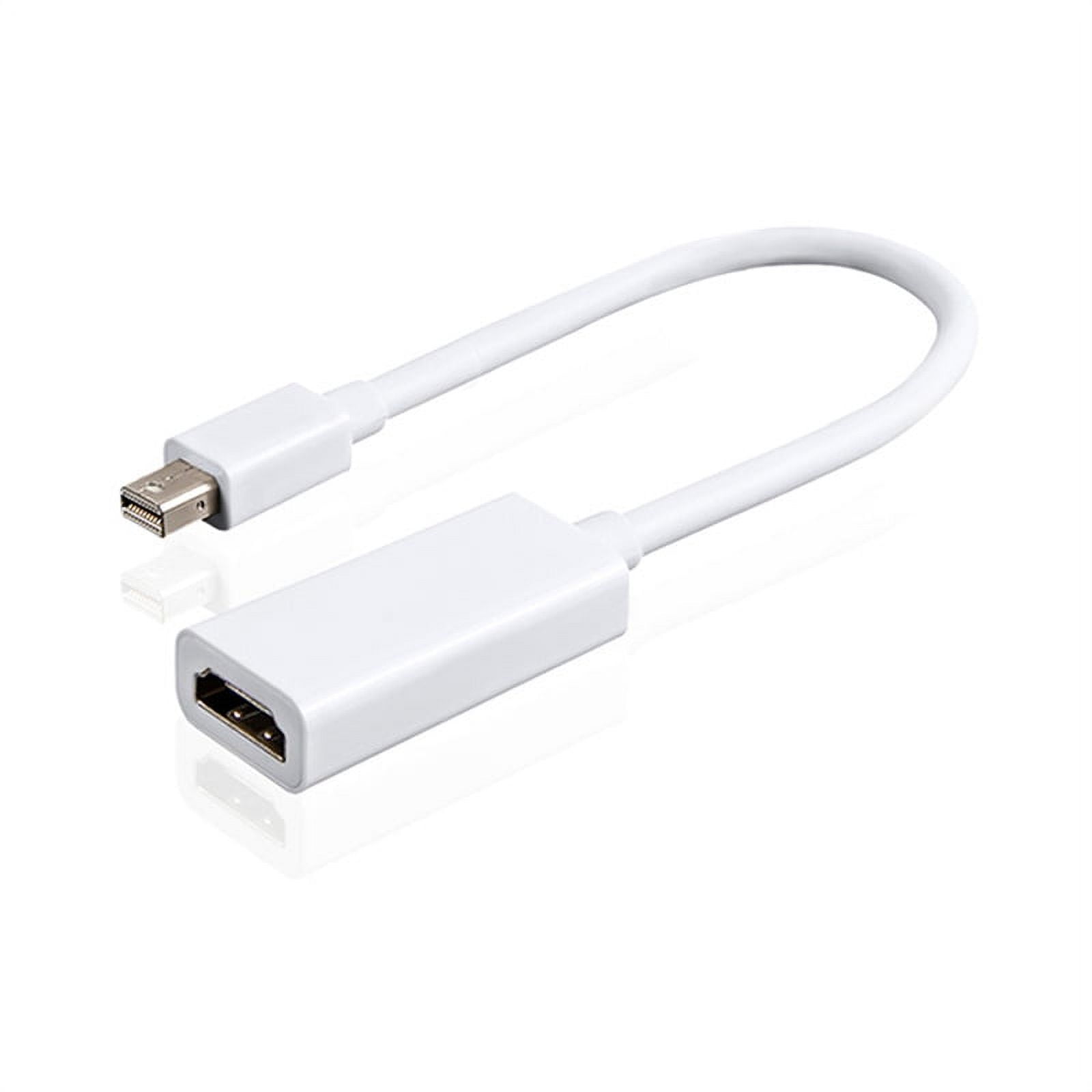 axGear Mini Displayport To HDMI Adapter Cable For Apple iMac Mini Pro ...