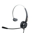 axGear Mono Office Headset with Microphone, RJ9 Jack & 3.5mm Connector ...