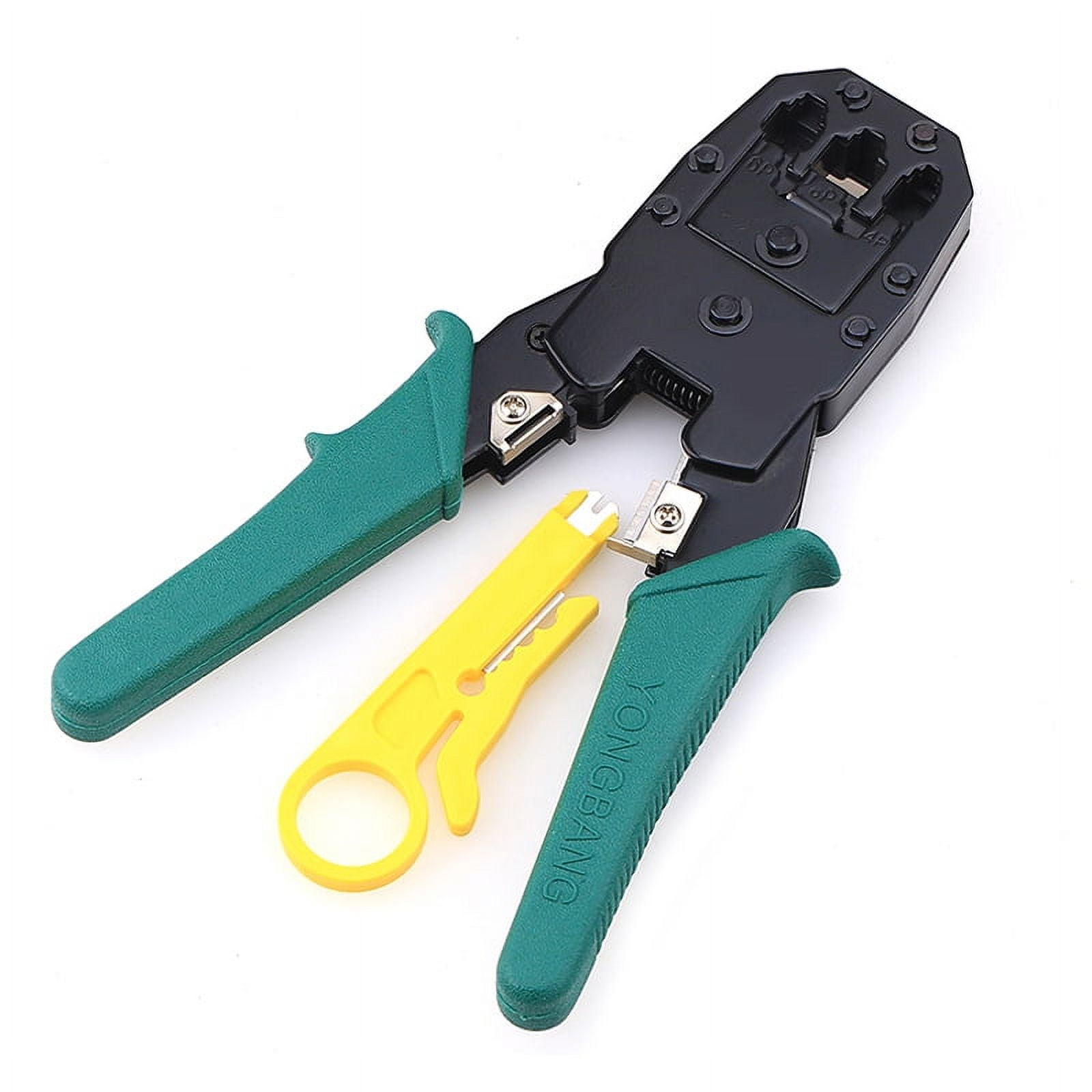 axGear New RJ45 Crimping Tool Network Cable Ethernet Internet CAT5 ...