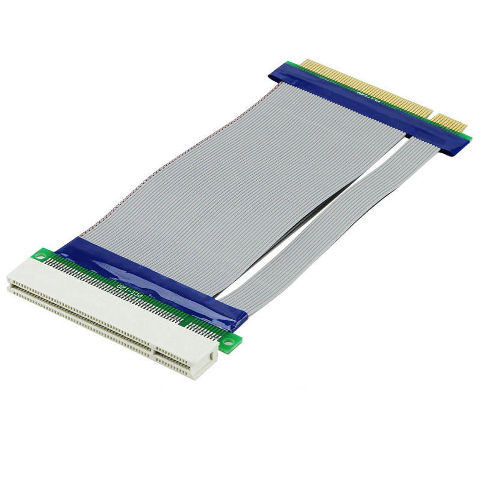 axGear PCI Riser Card Extender Flexible Extension Cable Ribbon ...