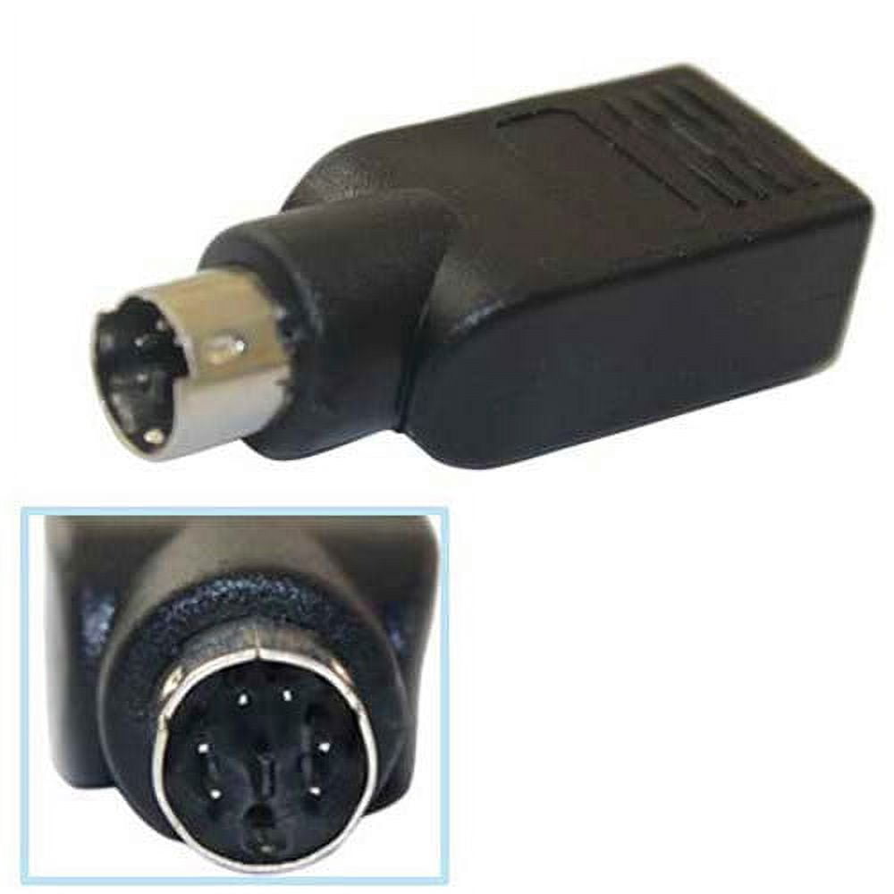 axGear PS2 Male to USB Female Mouse Converter Connector Coupler Adapter ...