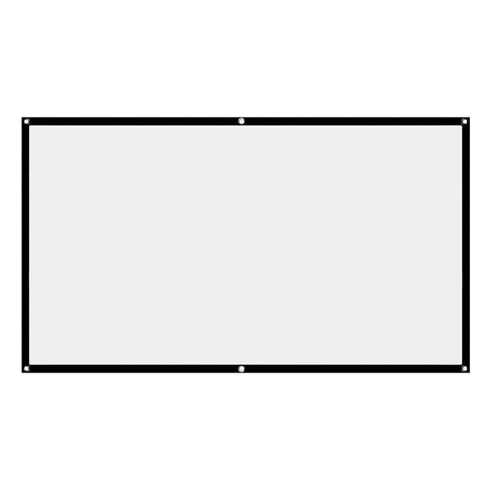axGear Projection Screen 120 Inch 16:9 HD Foldable Anti-Crease Portable ...