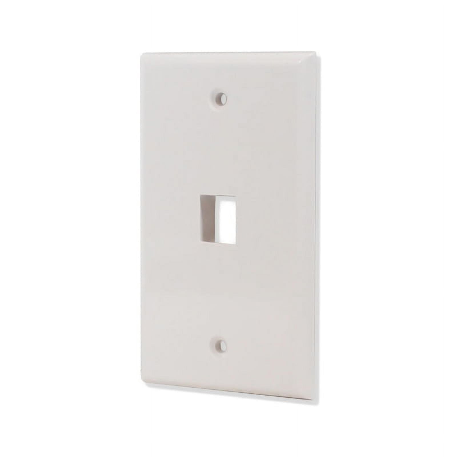 axGear RJ45 Face Plate Wall Socket Cat6 Cat5e Ethernet Single Gang 1 ...