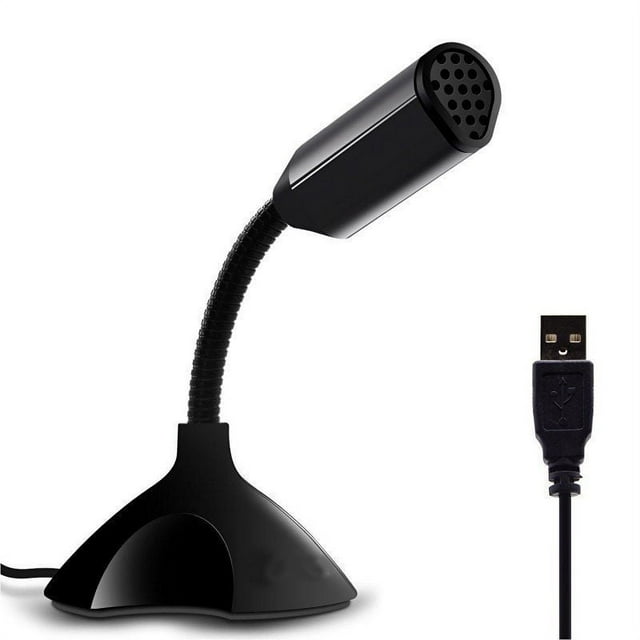 axGear USB Microphone Computer Mic for Desktop Laptop Notebook Voice ...
