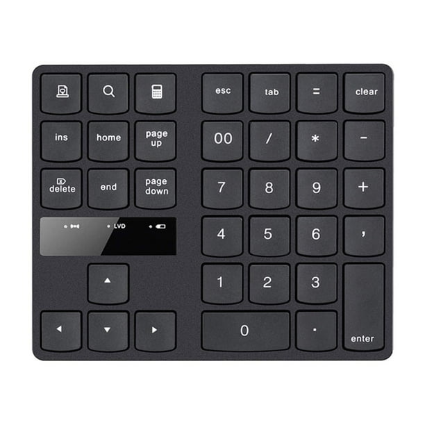 axGear USB Numeric Keypad Portable Slim Mini Number Pad for Laptop Desktop PC Full Size ...