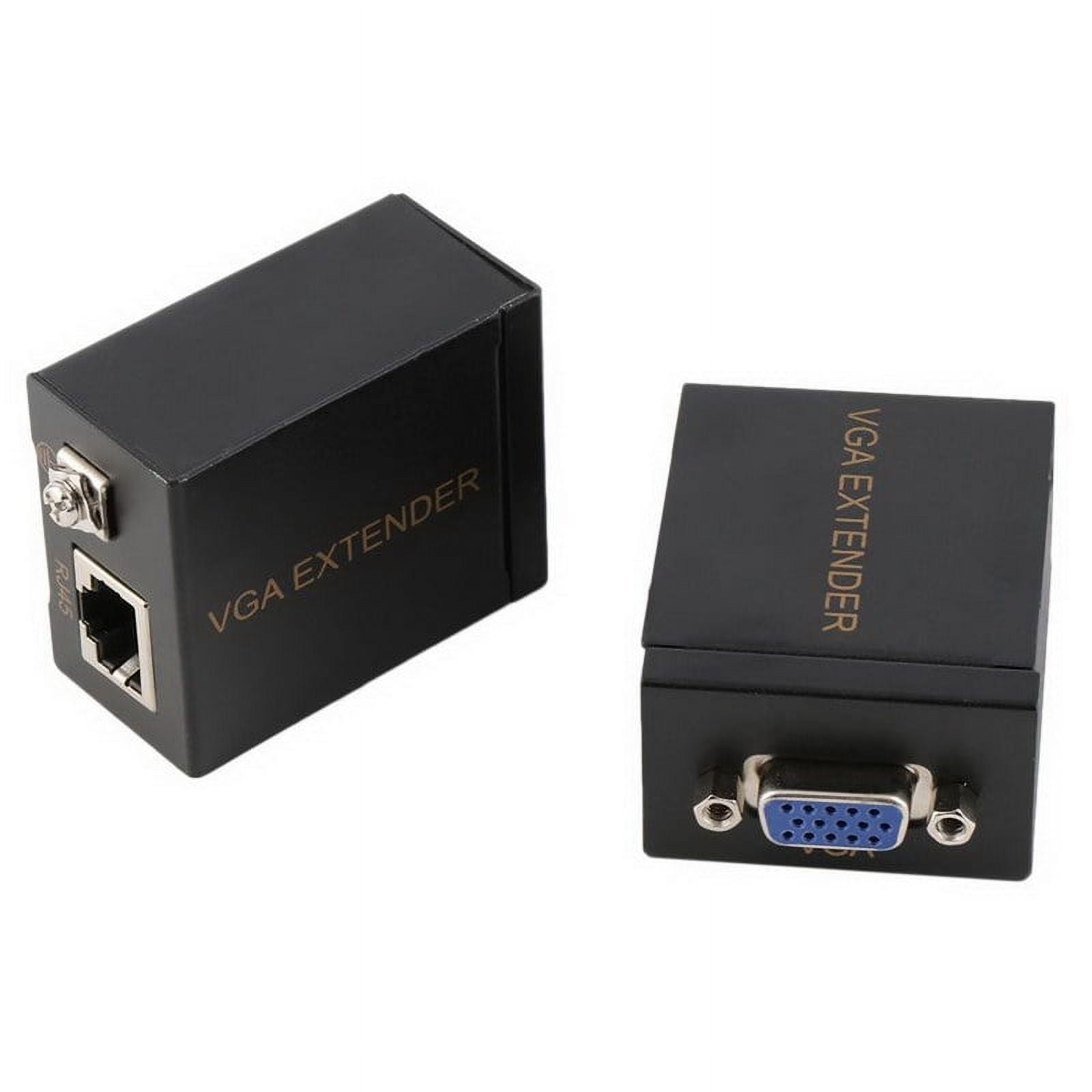 axGear VGA Over Network Cable Adapter Extender Repeater RJ45 Cat5e Cat6 ...