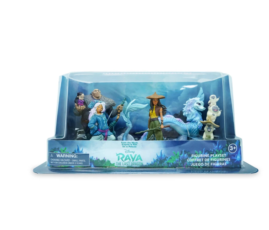 aya and the Last Dragon Figurine Cake Topper, by Disney (5 Count ...