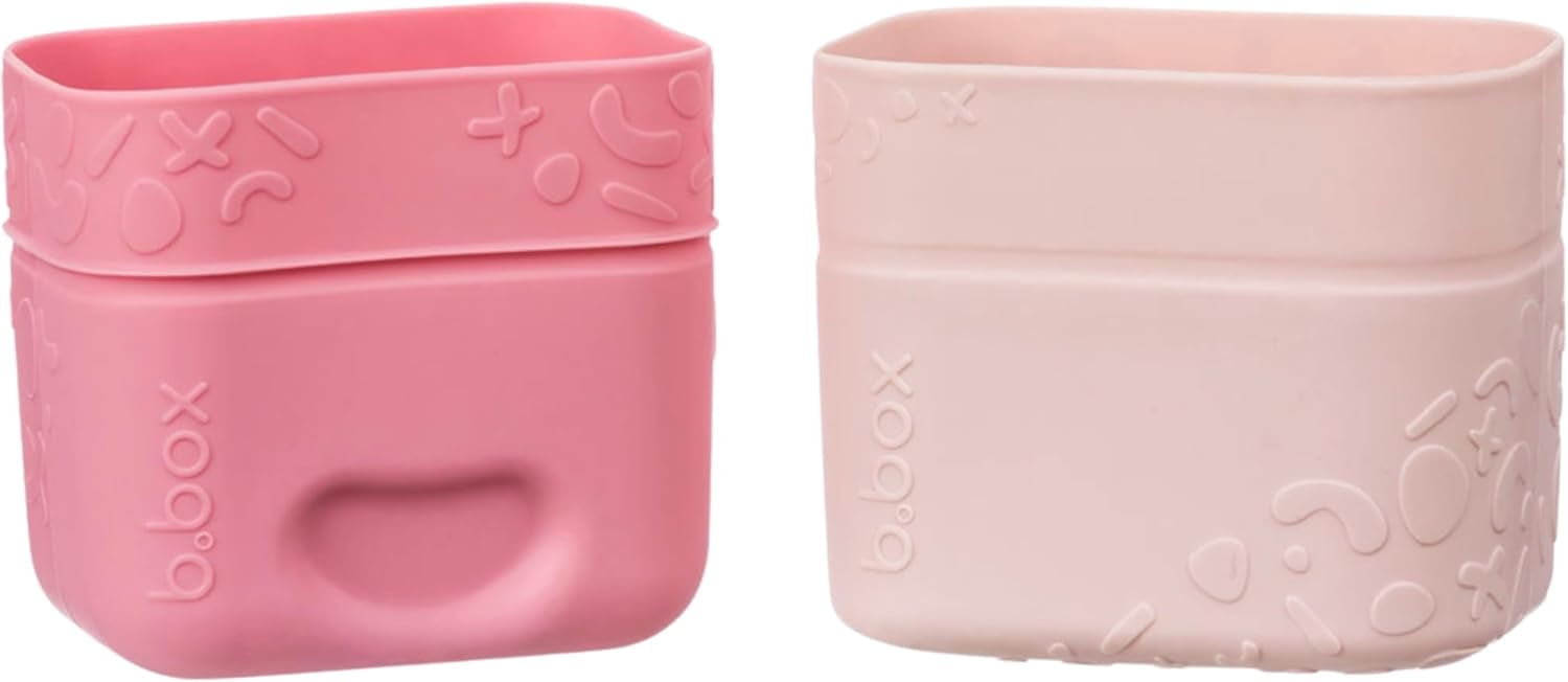 b.box Silicone Snack Cup (2-pack): Divider for Bento Box & Lunch Box ...