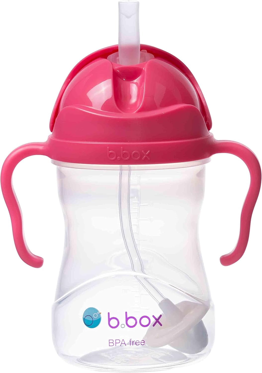 b.box Sippy Cup with Weighted Straw. Leak & Spill Proof. Easy Grip. BPA ...