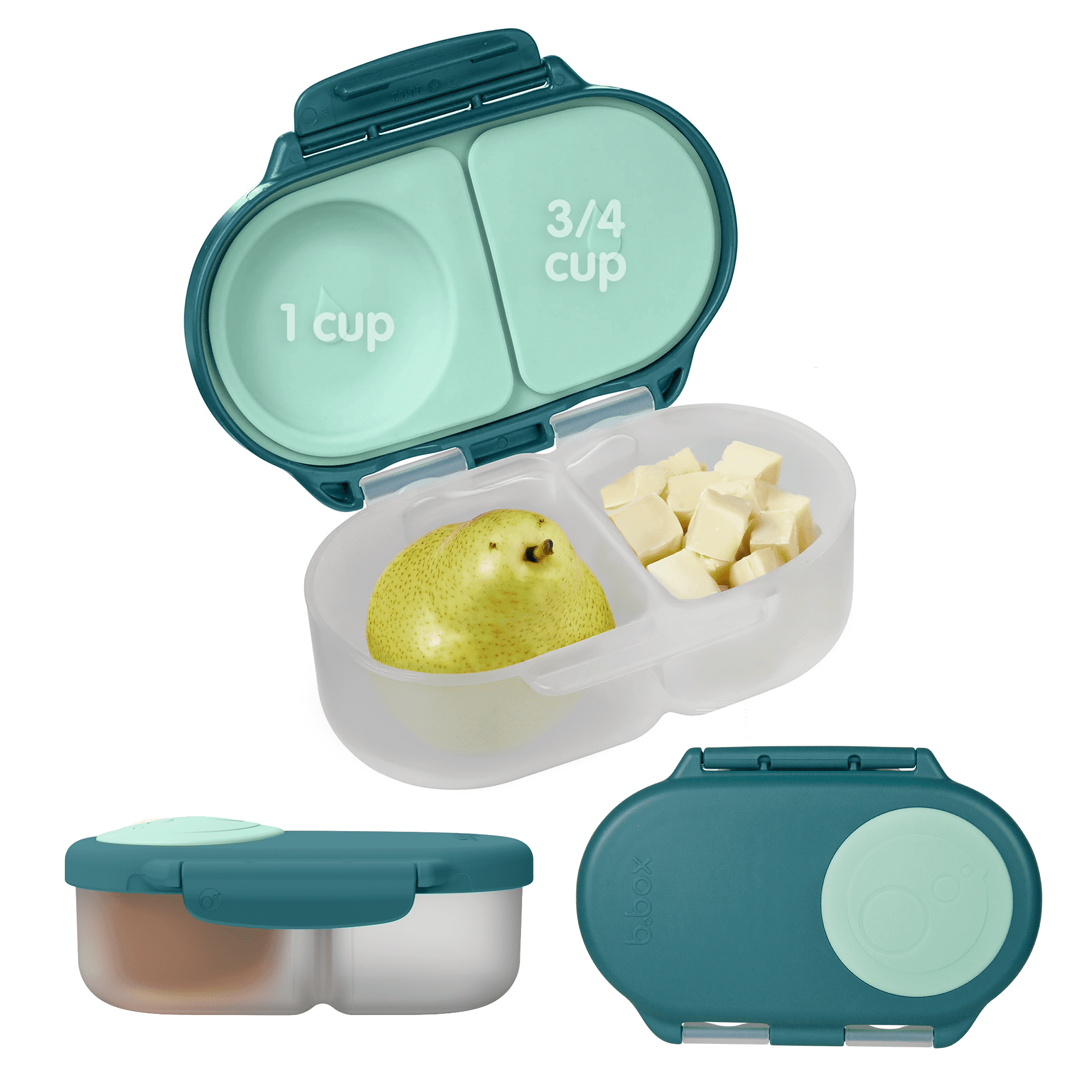 b.box Snack Box - Snack Containers for Kids & Toddlers, Mini Bento Box ...
