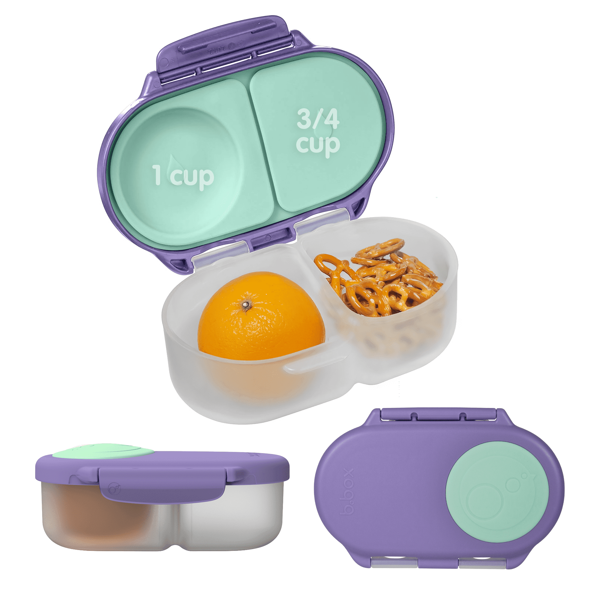 b.box Snack Box - Snack Containers for Kids & Toddlers, Mini Bento Box ...