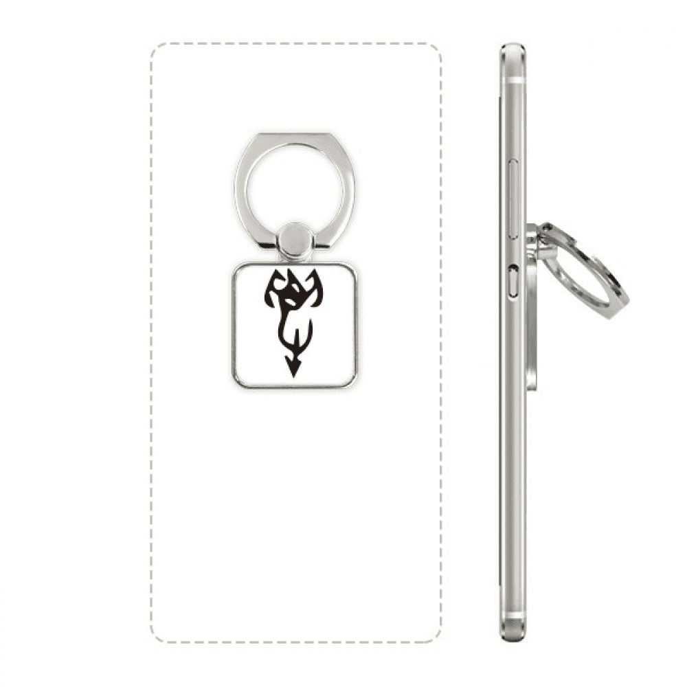 b inscription chinese surname character xie square cell ph stand holder ...