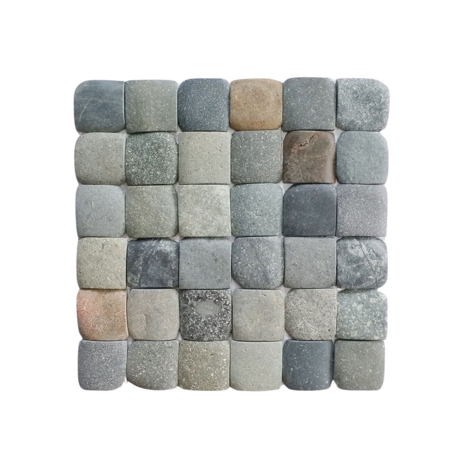 b.o.i Molar 5 Mix Pebble Mosaic Tiles for Backsplash Kitchen and ...