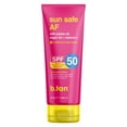 b.tan Sunblock, Sun Safe AF, Waterproof SPF 50 Lotion, 7 fl oz ...
