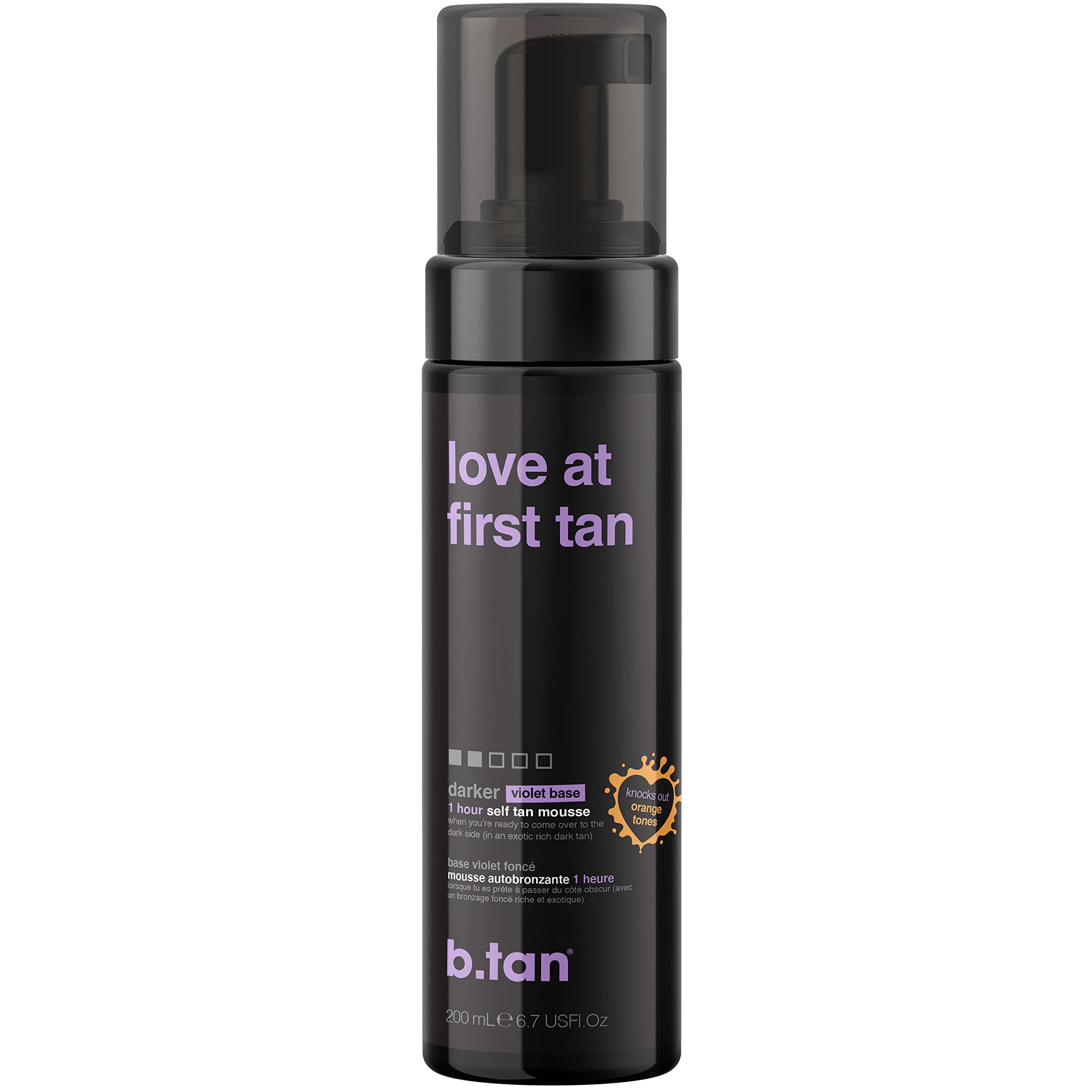 b.tan Violet Base Self Tanner HYZ01 Mousse | Love At First Tan - Best ...