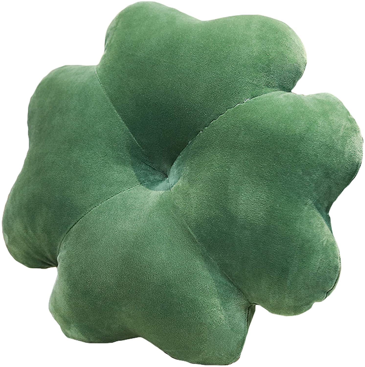 bLwhzfi 3D Four-Leaf Clover Throw Pillow Plush Seating Cushion Home ...