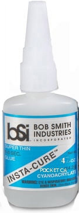 Model Building Glue Bob Smith Industries Insta-Cure Thin Super Glue - 1 ...