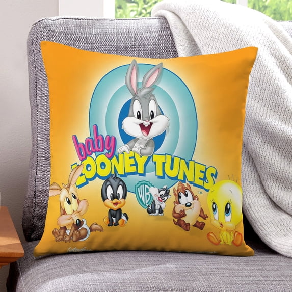baby Looney Tunes Pillow Cover Gifts 45 x 45 cm (18 x 18 inches ...