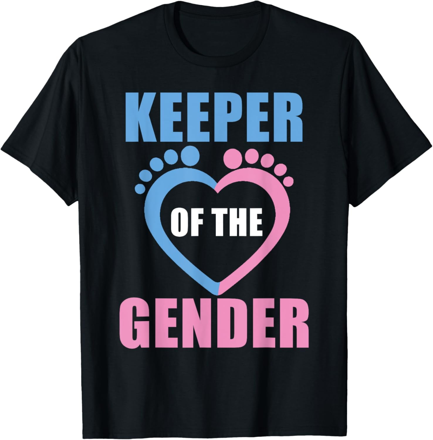 baby reveal party gender reveal keeper of the gender T-Shirt - Walmart.com