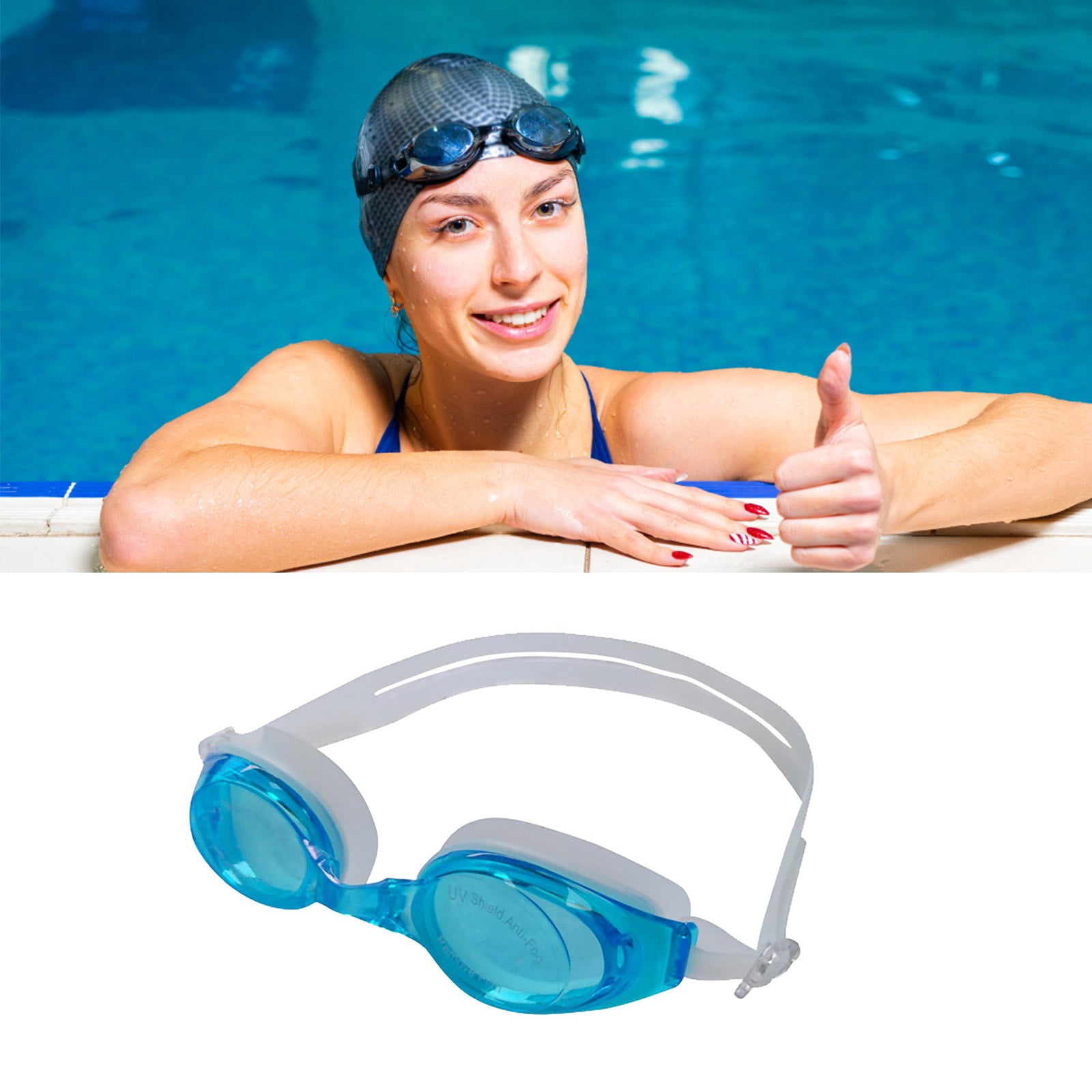 baby swimming gear Shield Radiation Adult Swimming Goggles High ...