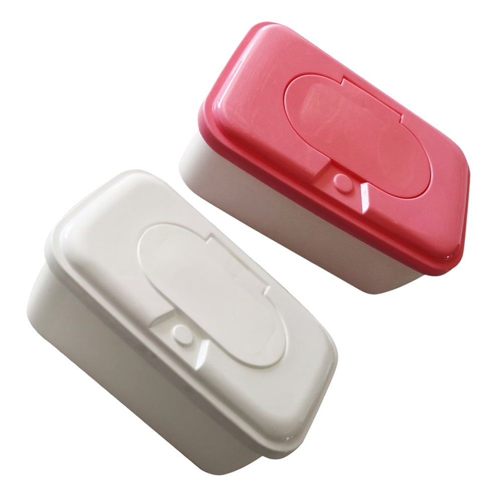 Black Wipes Dispenser Plastic Wipes Container: Portable Baby Wipe ...