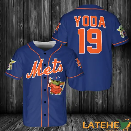 baby yoda cute mets baseball jersey shirt - Hot Sale 2026 - Walmart.com