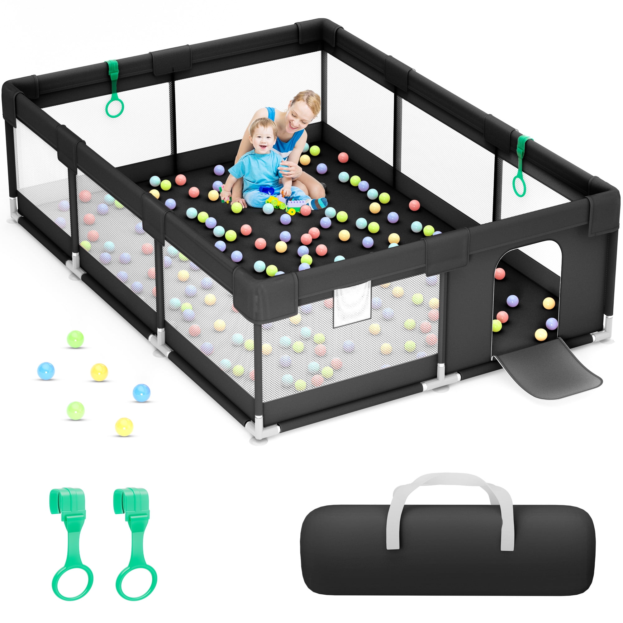 babyeap Baby Playpen,71*50 Inch Extra Large Baby Playards for Babies ...