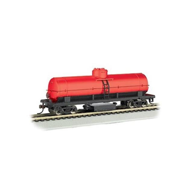 bachmann trains track cleaning tank car-unlettered-oxide red-ho scale ...