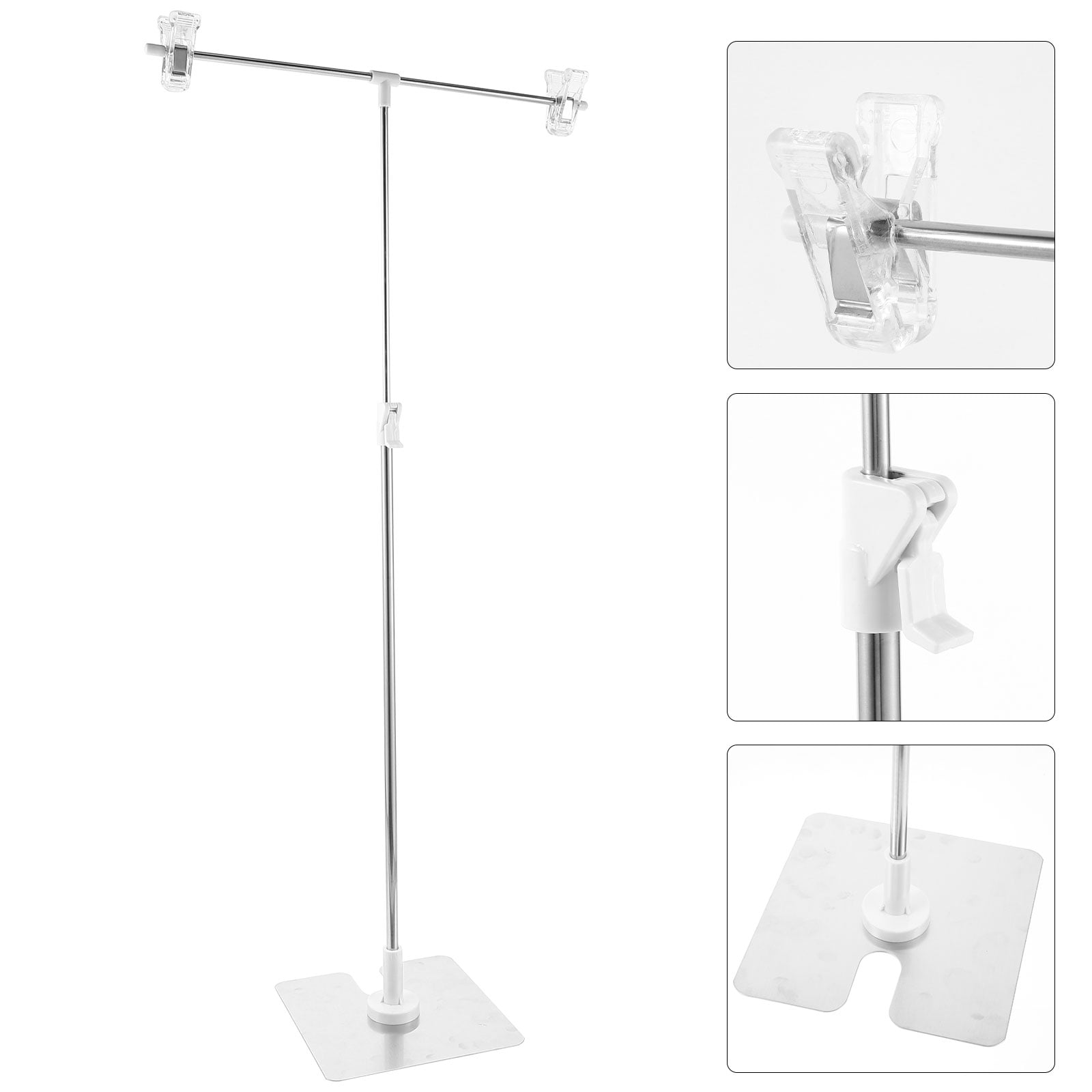 backdrop stand Small Adjustable T Shape Backdrop Stand Table Background ...