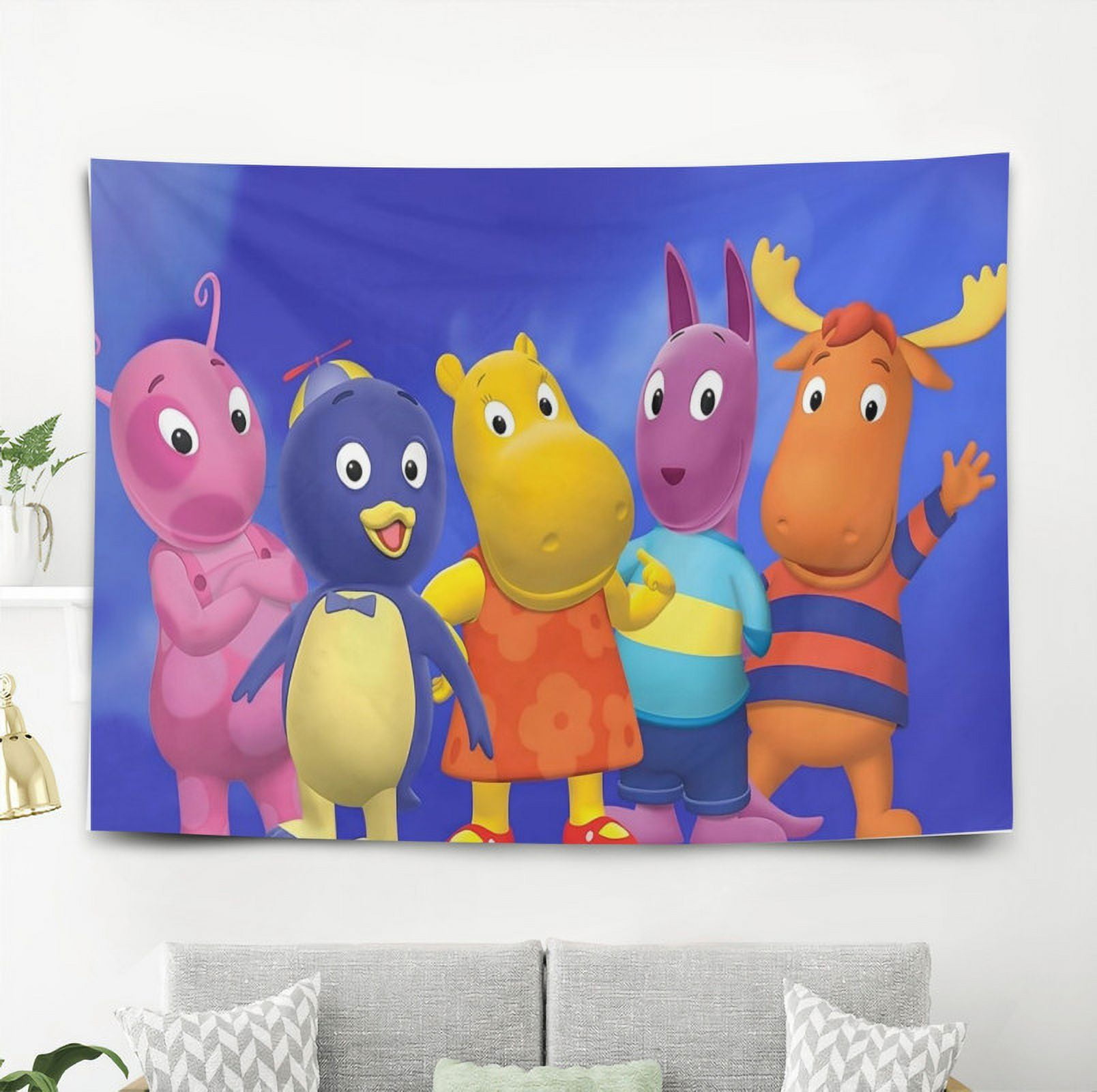 backyardigans Tapestry Gift Wall Hanging Backdrop for Room Bedroom ...