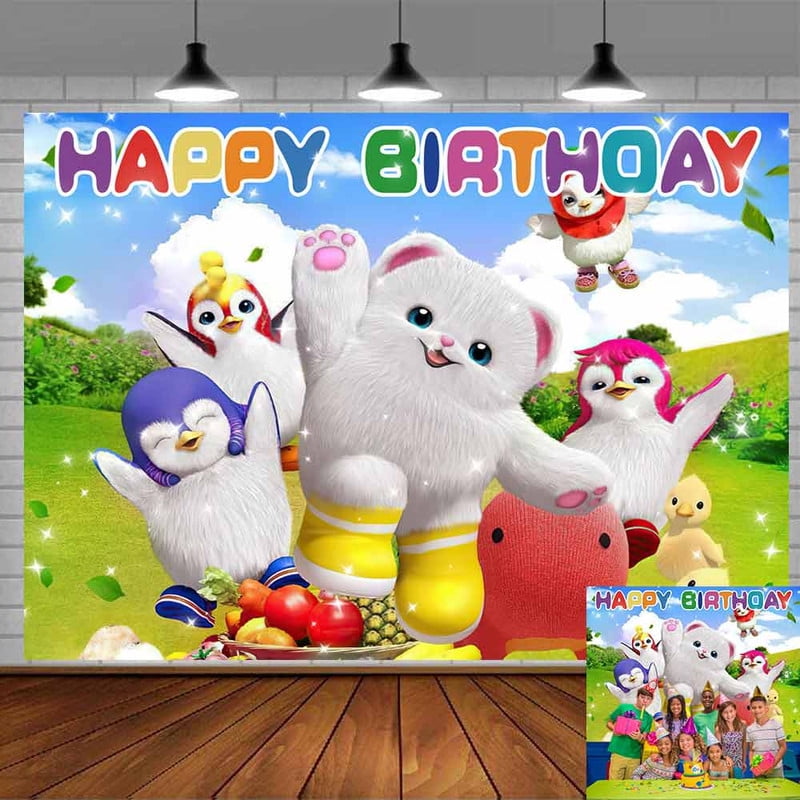 badanamu Backdrop Banner Party Supplies Poster Movie Theme Background ...