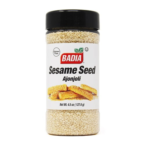 badia economy size sesame seeds 4.5 Oz.Pack Of 6 - Walmart Business ...