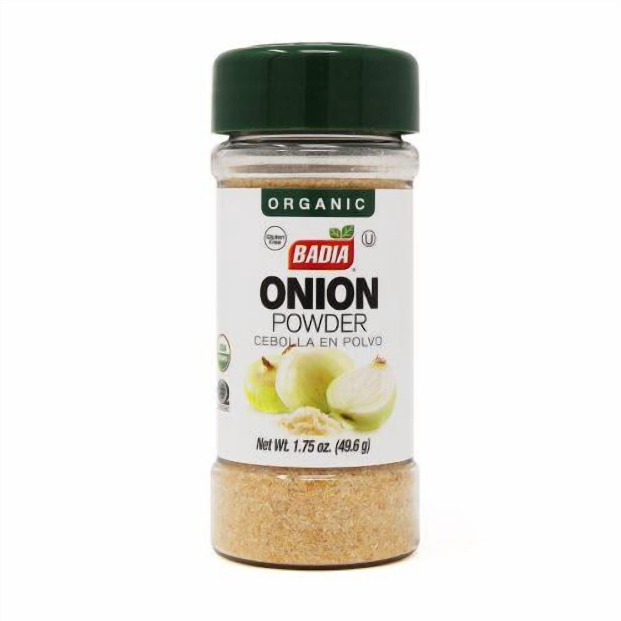 badia organic standard size onion powder 1.75 Oz.Pack Of 8 - Walmart.com