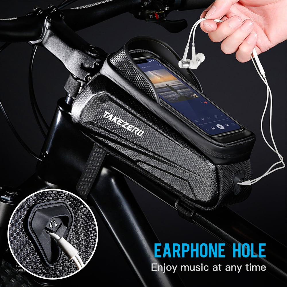 bag,With Bike Frame Tube Mount Frame Tube With Tool Compatible With 4.7 ...