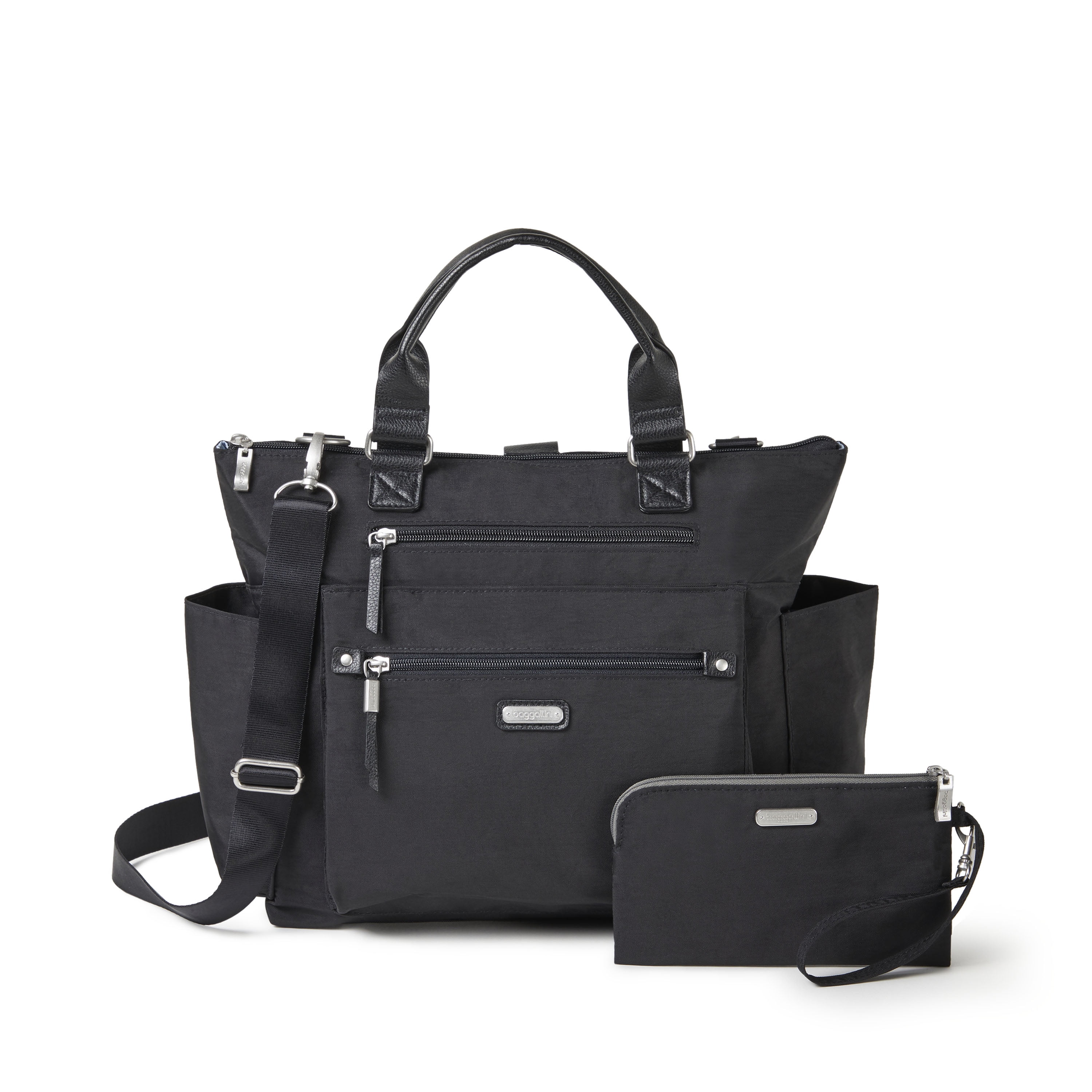 baggallini 3-in-1 Convertible Backpack with RFID phone wristlet ...
