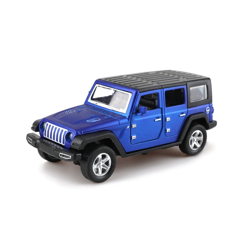 (bagged)1:36 Alloy JEEPS Wrangler Car Model Simulation Off-road Vehicle ...