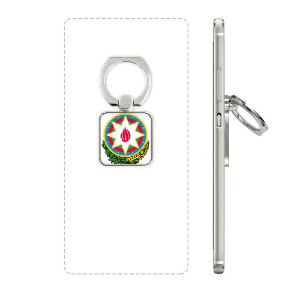baku azerbaijan national emblem square cell ph stand holder bracket ...