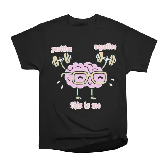 balancing the weight of thoughts T-Shirt Tee Gift For Him Merch For Her ...