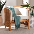 bali & pari Bandung Boho Accent Chair, Light Honey - Walmart.com