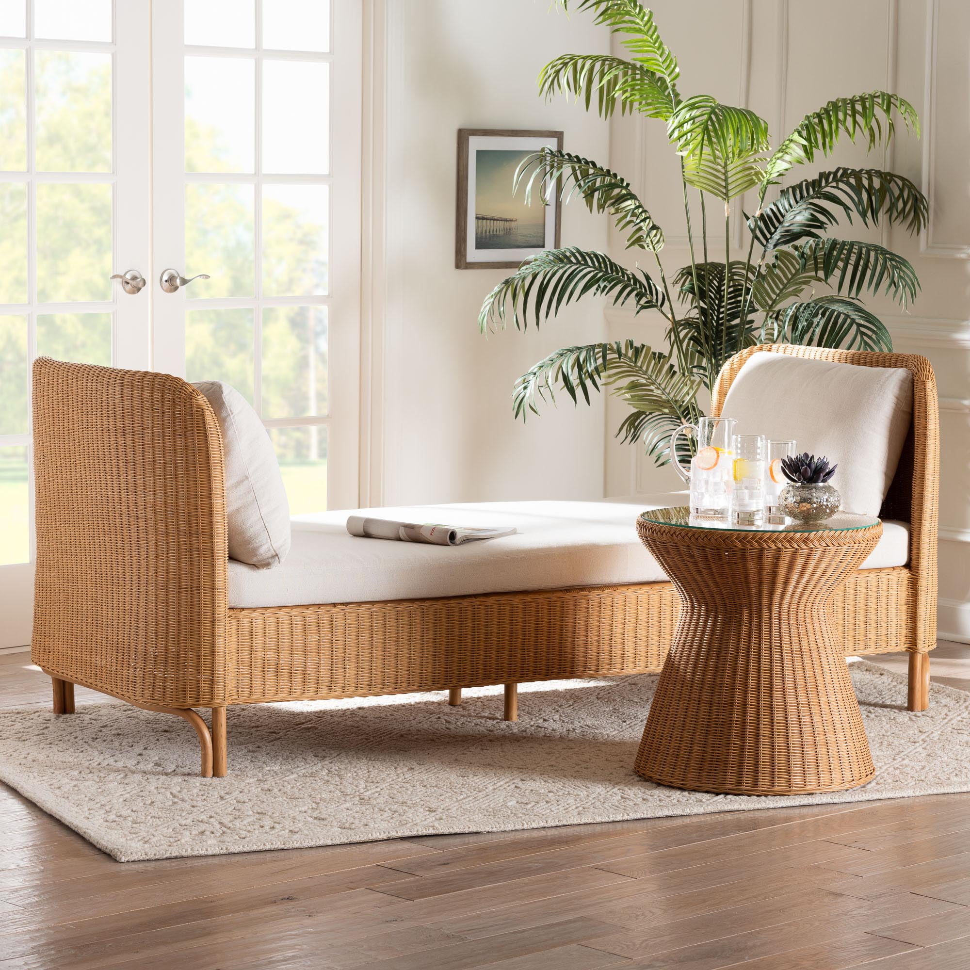 bali & pari Diva Boho Daybed, Natural - Walmart.com