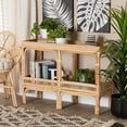 bali & pari Lombok Rattan BOHO Console Tables, Natural Brown - Walmart.com