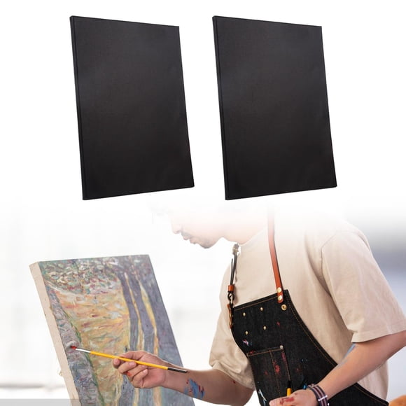 Black Canvas Art Supplies for Painting & DIY Projects | Walmart