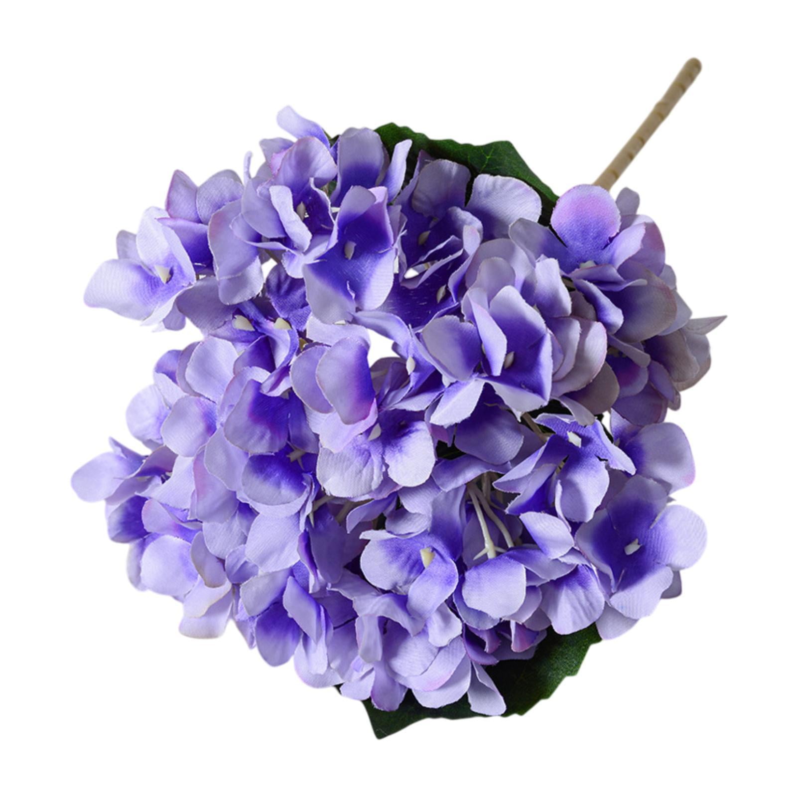 balikha 45cm Artificial Hydrangeas Flower with Stem Floral Arrangement ...