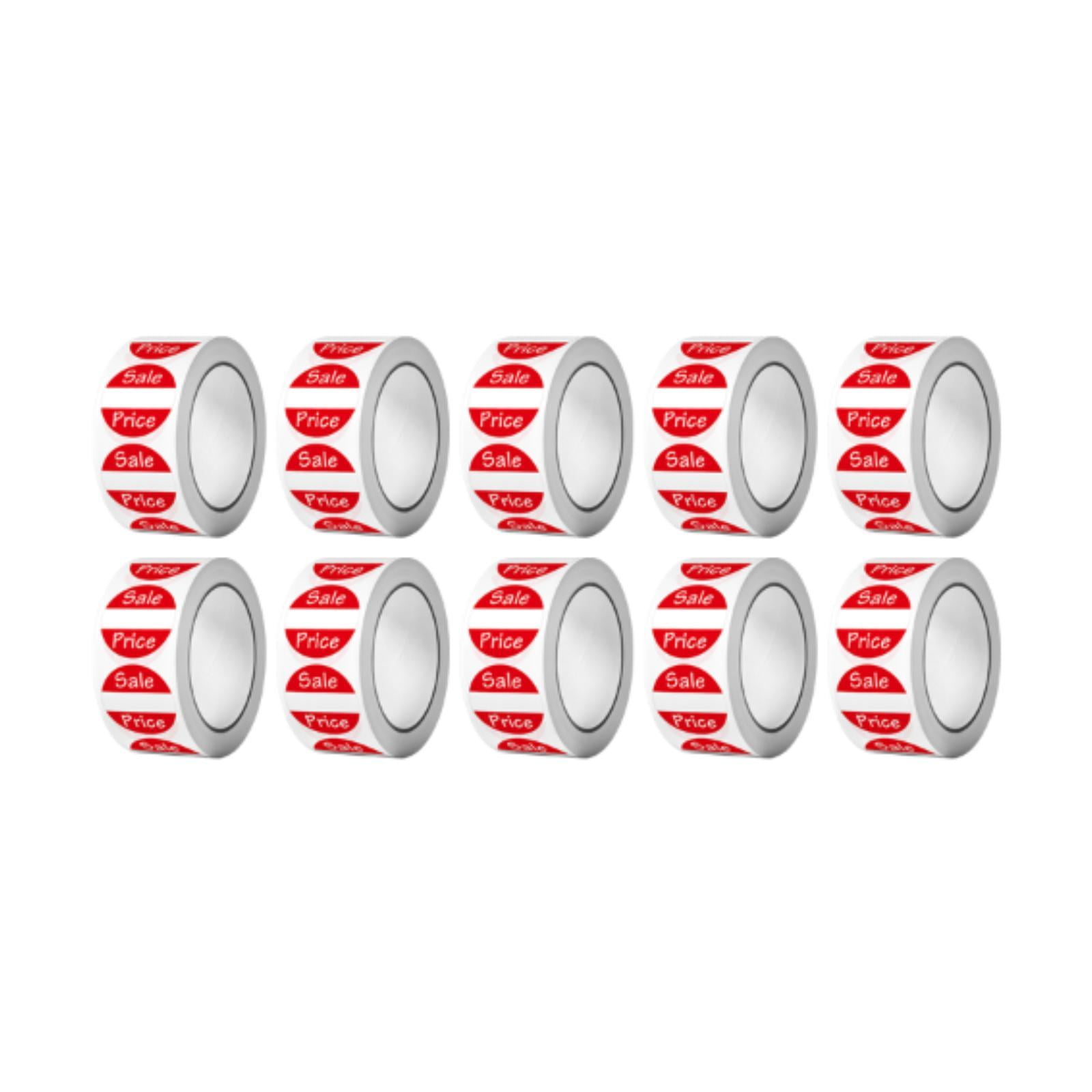 balikha 5000Pcs Price Stickers Round Price Stickers Self Price Labels ...