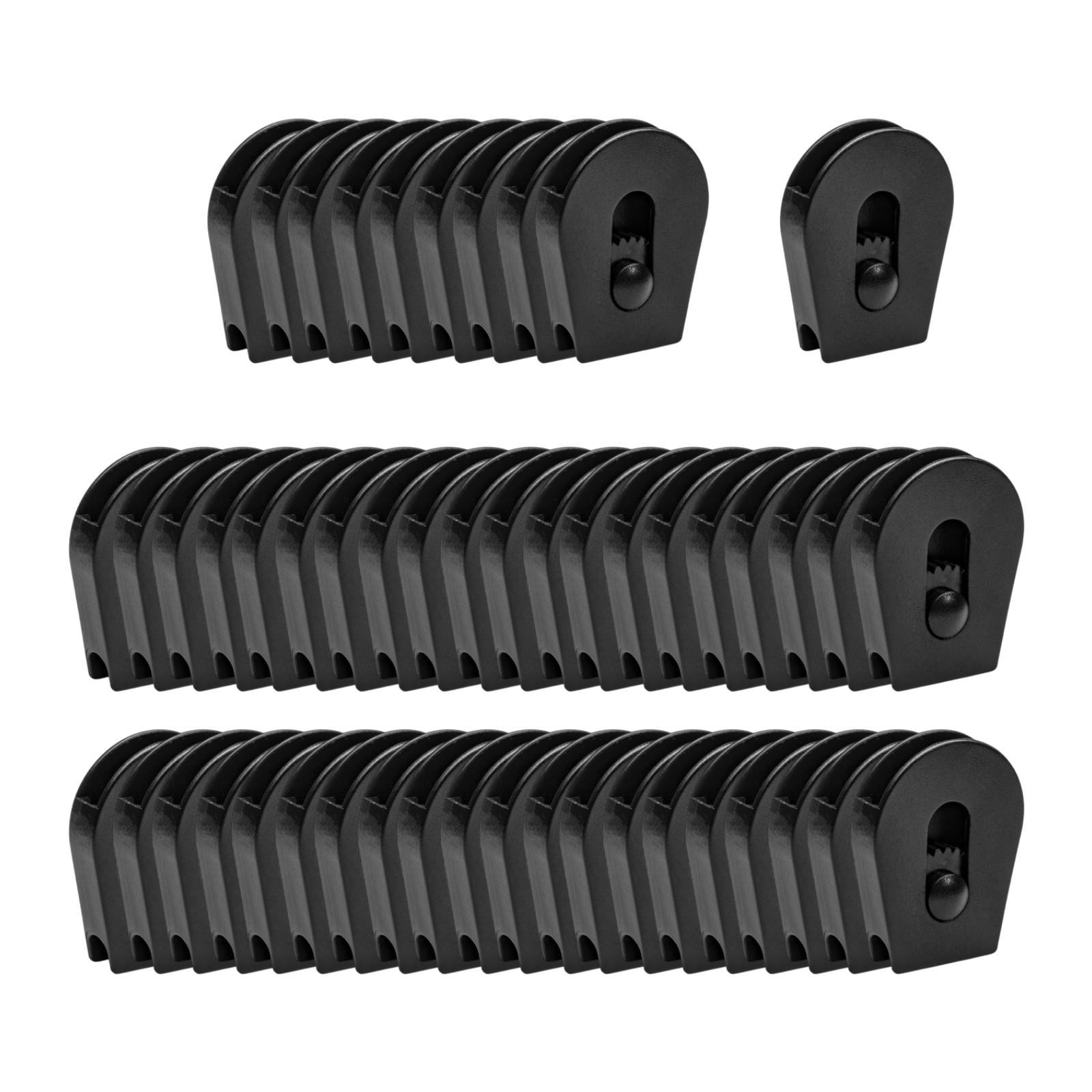 balikha 50x Wheeled Cord Locks Multi-use Strap Tightener for Lanyard ...
