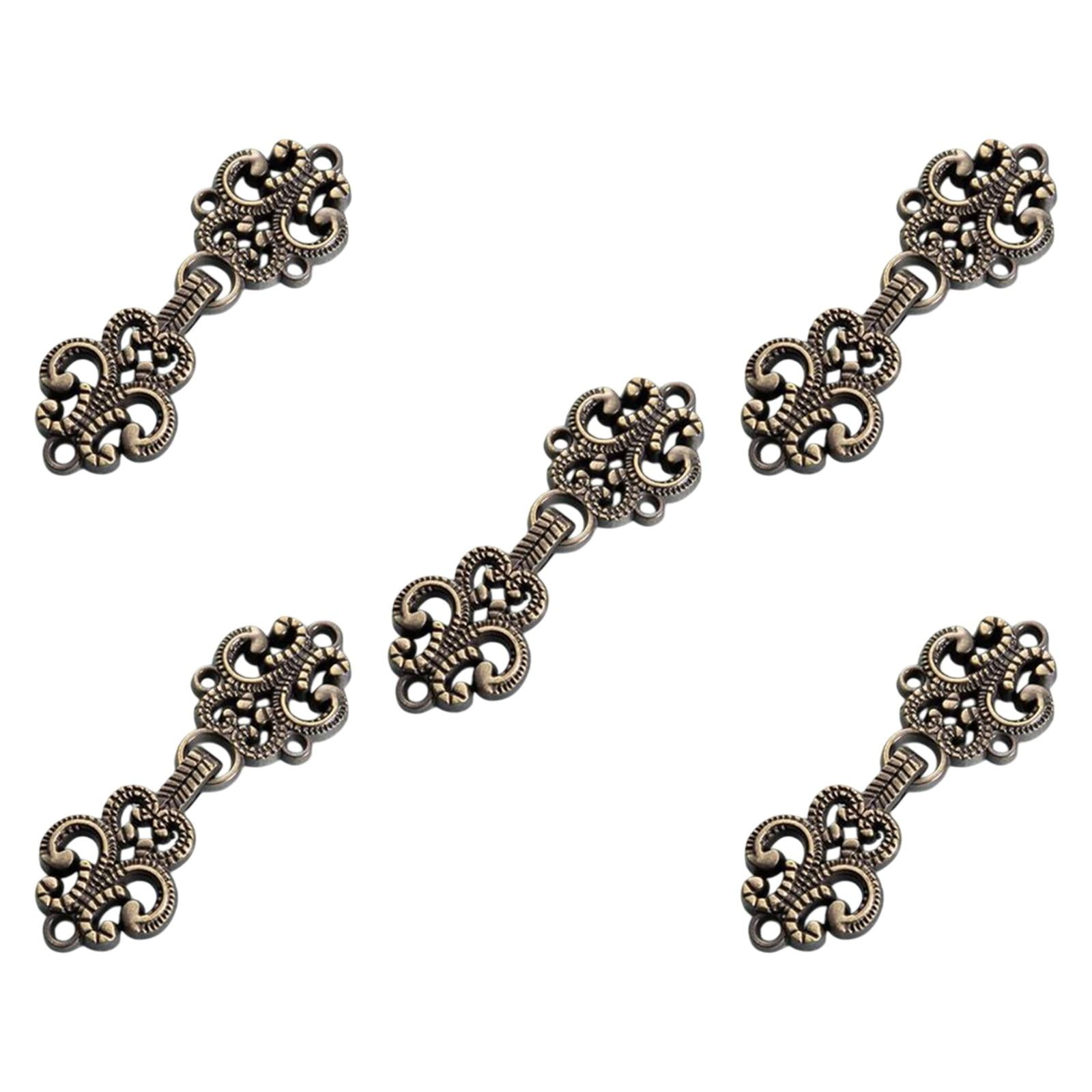 balikha 5Pcs Fasteners Cardigan Clips for Outfit Jacket Scarf Costumes ...