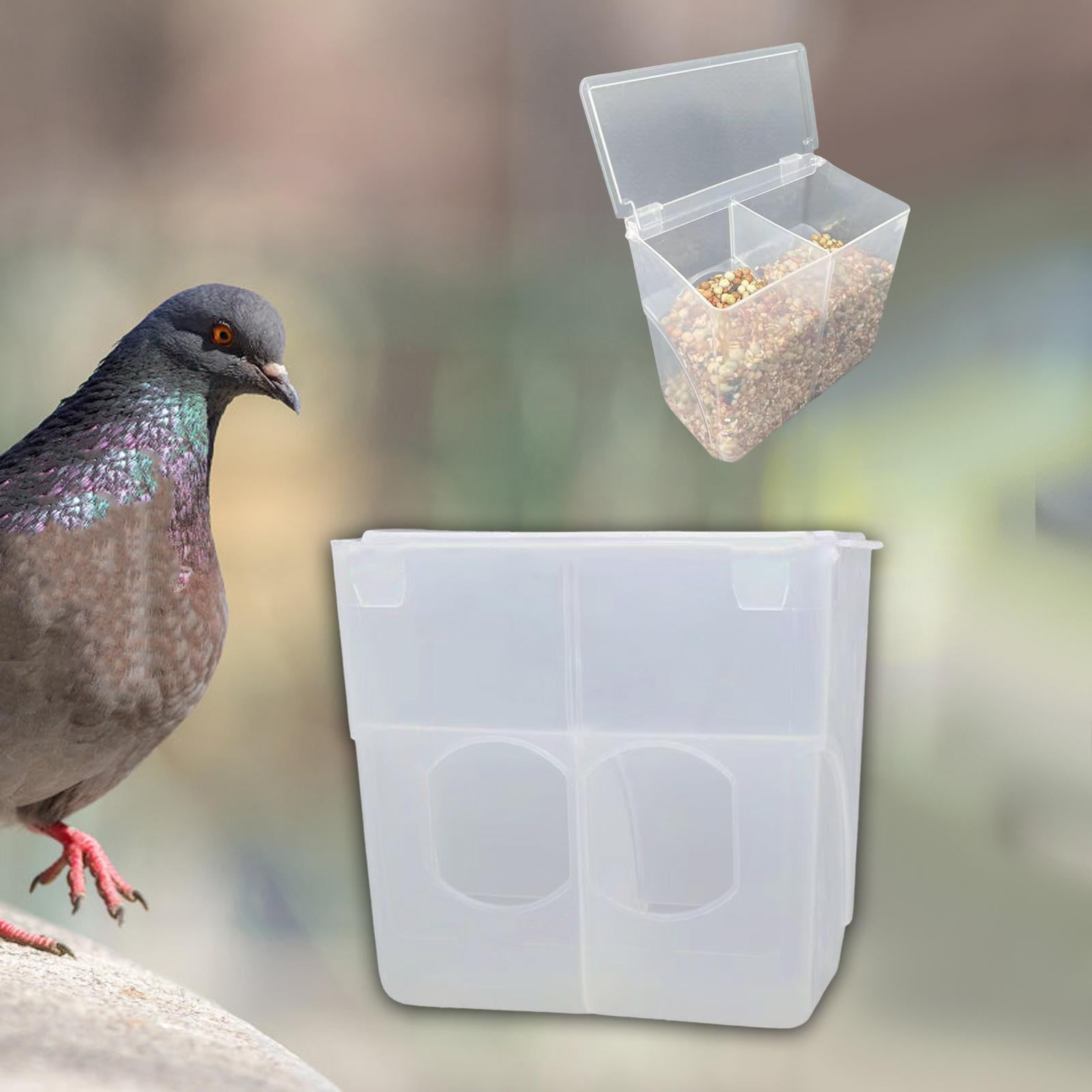 balikha Automatic Pigeon Bird Feeder Cage Accessories Anti Splashing ...