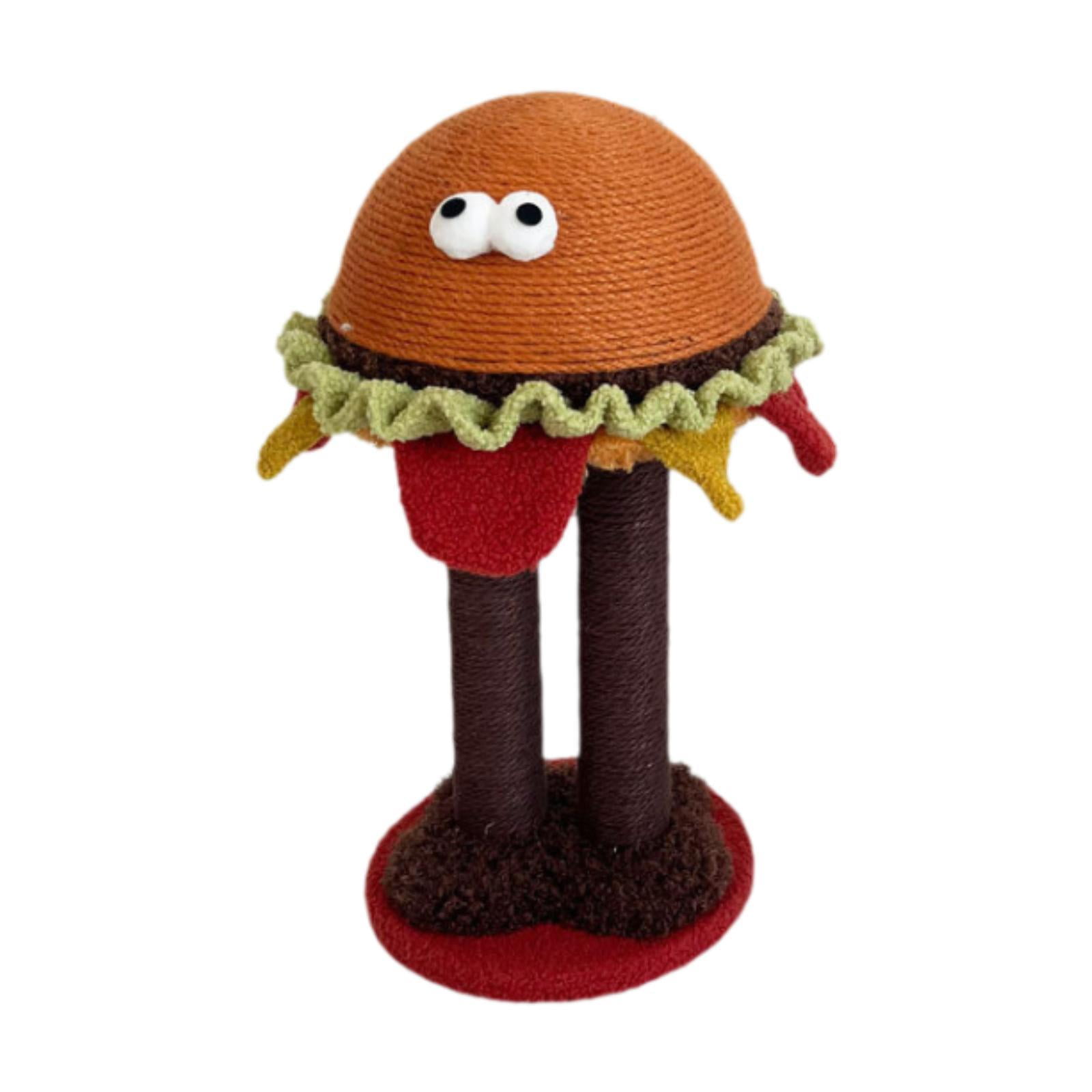 balikha Cat Scratch Post Sisal Rope Cute Sturdy Base,Vertical,Unique ...