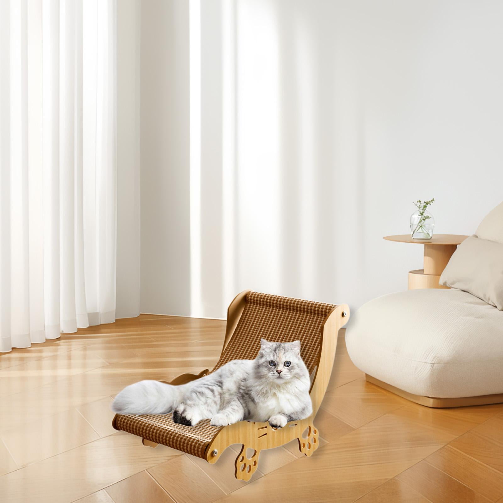 balikha Cat Sisal Lounge Chair, Cat Scratcher, Cat Furniture, Grind ...